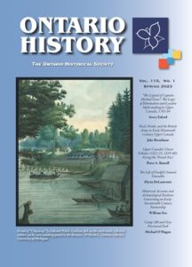 Ontario History Journal – The Ontario Historical Society
