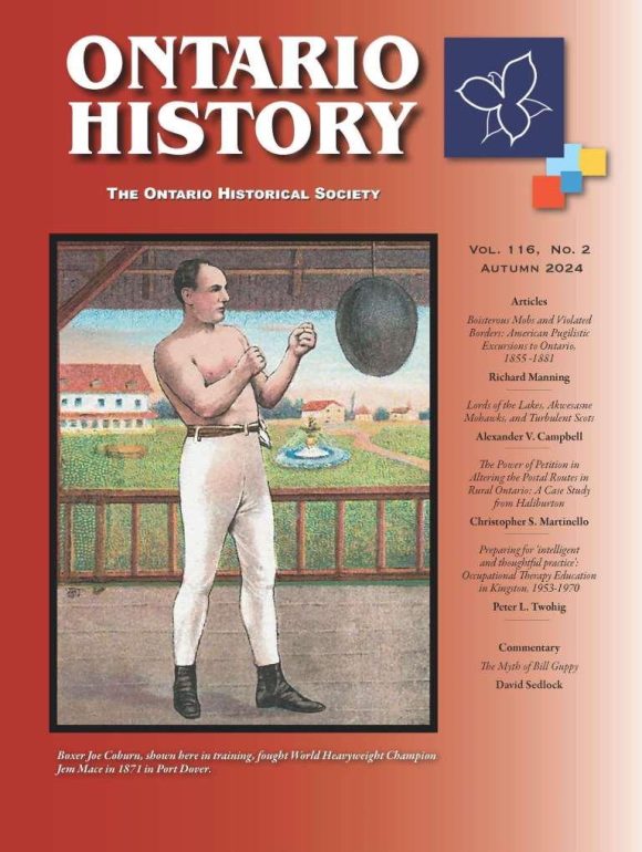 Ontario History Journal – The Ontario Historical Society